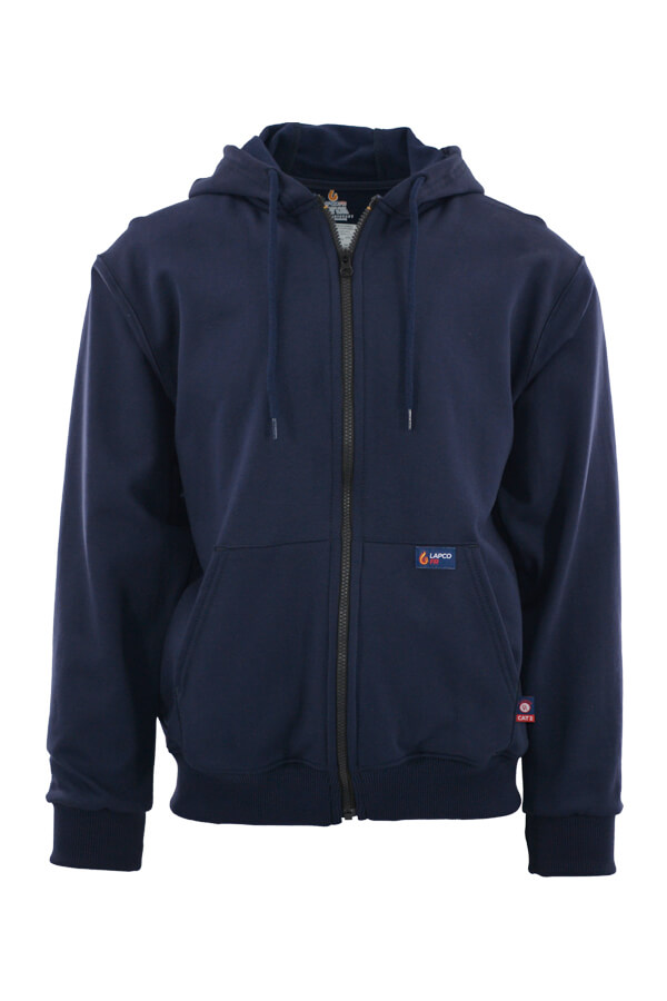 LAPCO FR - 12.5oz. 95%Cotton 5%Spandex Blend FR FULL ZIP HOODIE ...